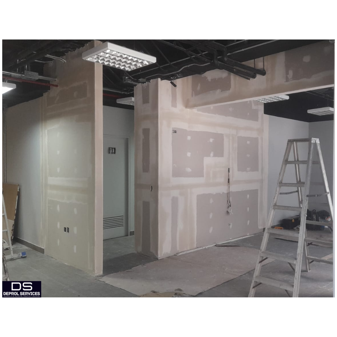 TABIQUERÍAS RECTAS Y CURVAS SISTEMA DRYWALL – DEPROL SERVICES